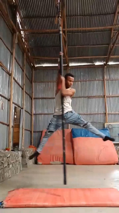 Circus Artist Shows Aerial Pole Act | Jukin Licensing