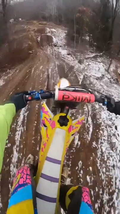 Guy Falls Off Dirt Bike While Attempting Jump Trick in Michigan | Jukin ...