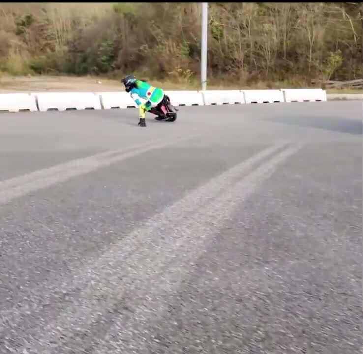 Person Crashes and Tumbles out of Unicycle | Jukin Licensing