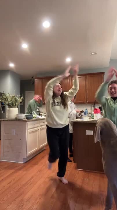 Dog Jumps Along With Girls as They Sing and Clap | Jukin Licensing