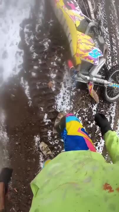 Guy Falls Off Dirt Bike While Attempting Jump Trick in Michigan | Jukin ...