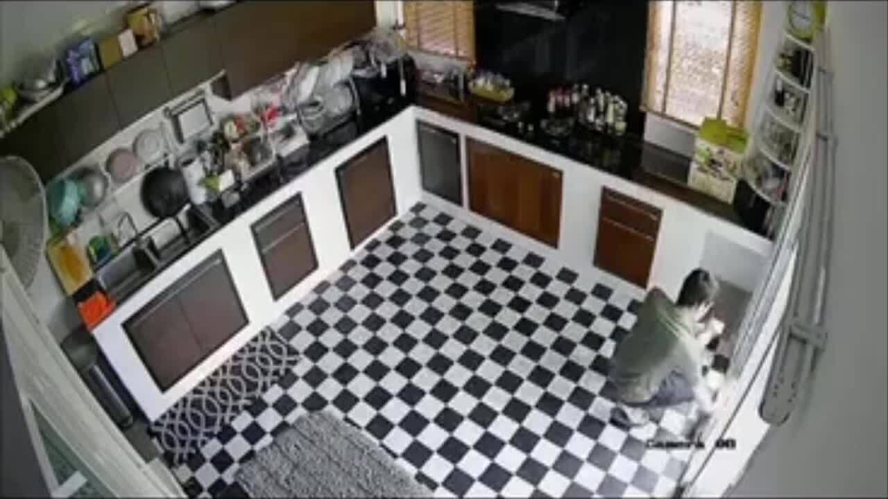 Person Bumps into Glass Door After Cleaning It | Jukin Licensing