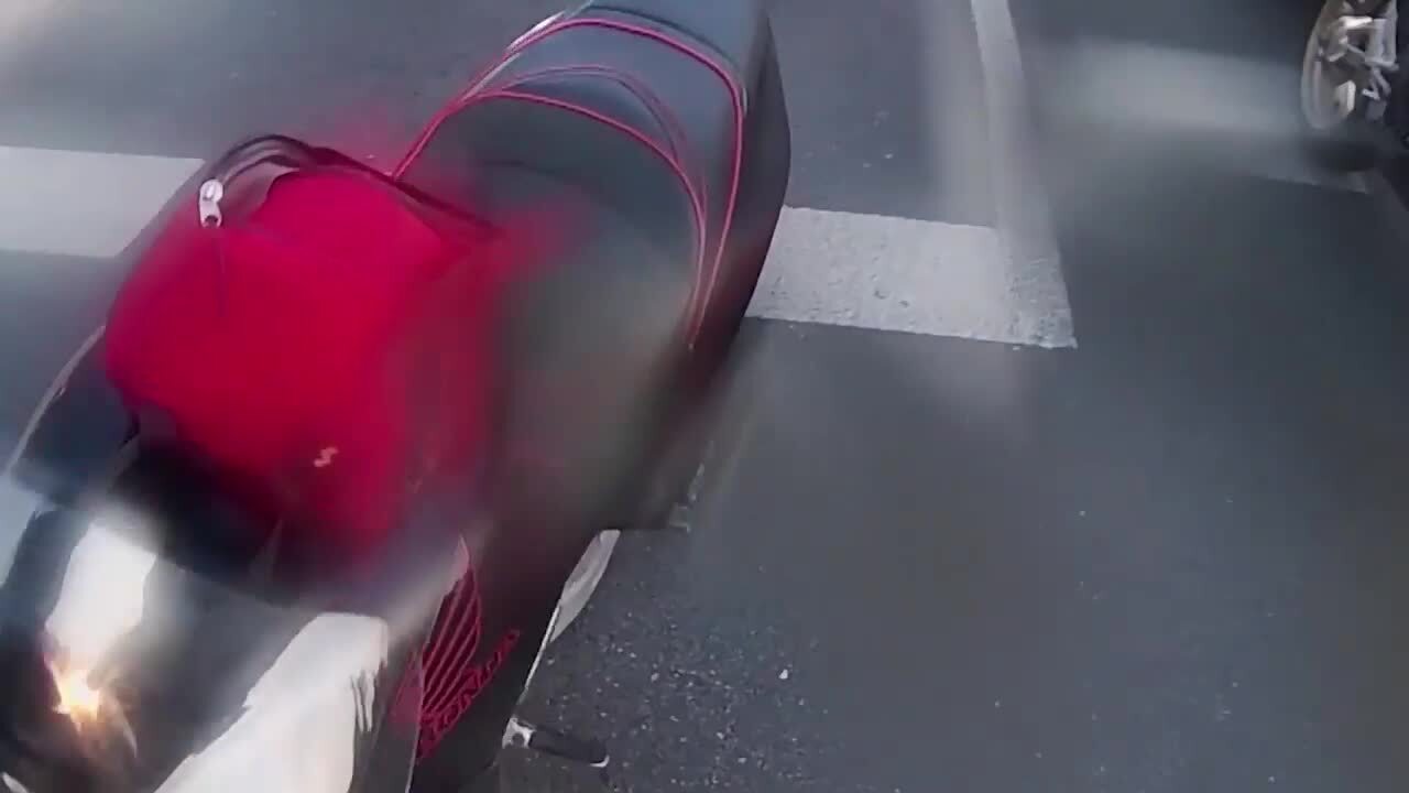 Pedestrian Attacks Motorcycle Parade With Pepper Gas | Jukin Licensing