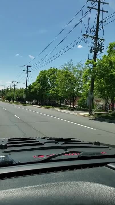 Drunk Driver Erratically Hits Sign Board Before Passing Out in Car ...