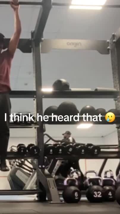 Guy Attempting Muscle Up at Gym Hits Head Into Ceiling | Jukin Licensing