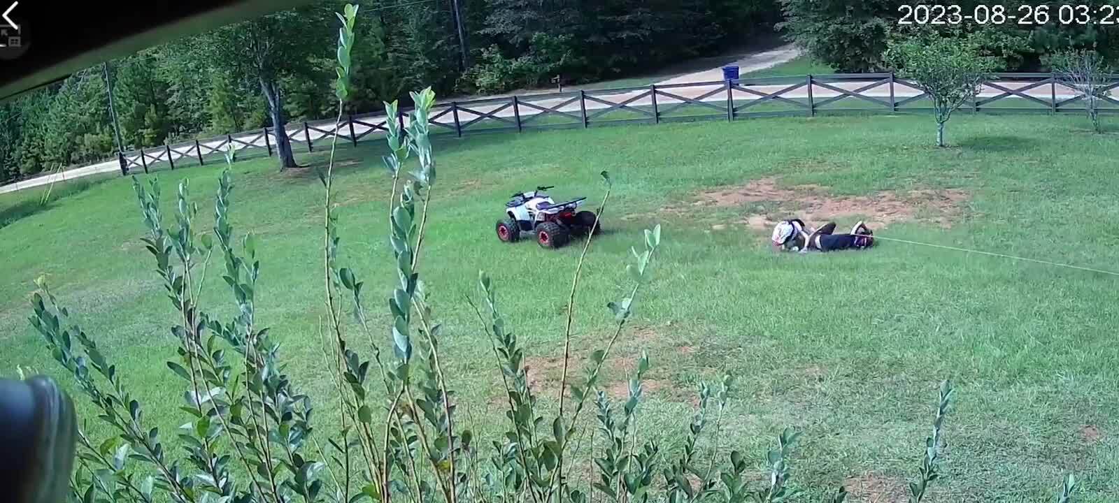 Kids Get Yanked off ATV When They Ride Into Electric Fence | Jukin ...