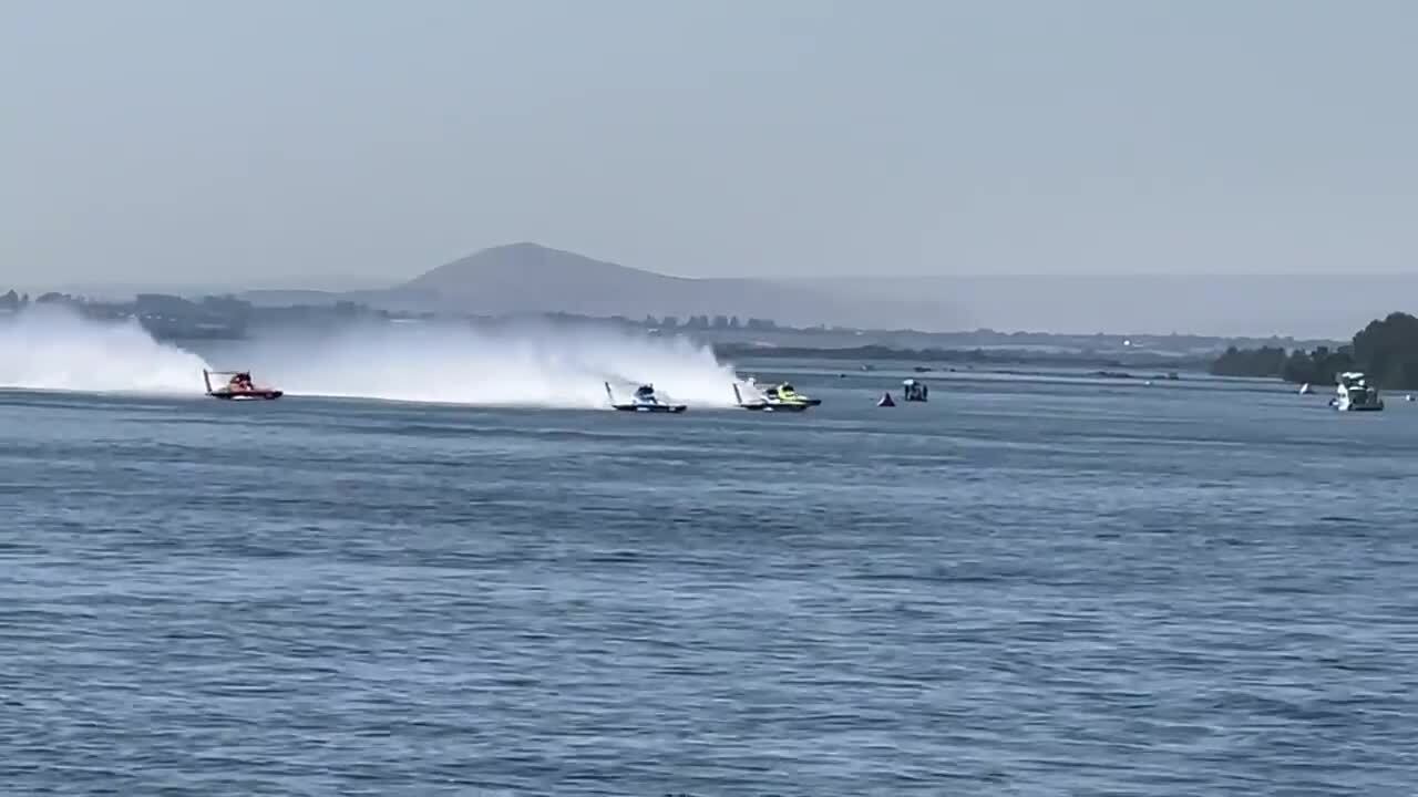 Person Watches Hydroplane Flipping During Race | Jukin Licensing