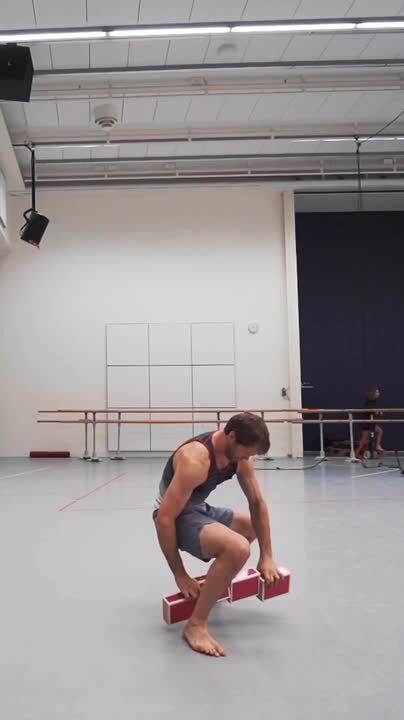 Cigar Box Juggler Practices for Show by Juggling Several Cigar Boxes At ...