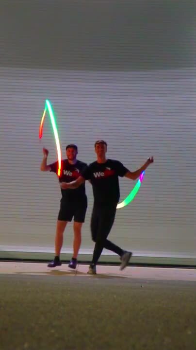 Two Guys Show off Tandem Rope Skipping Tricks | Jukin Licensing