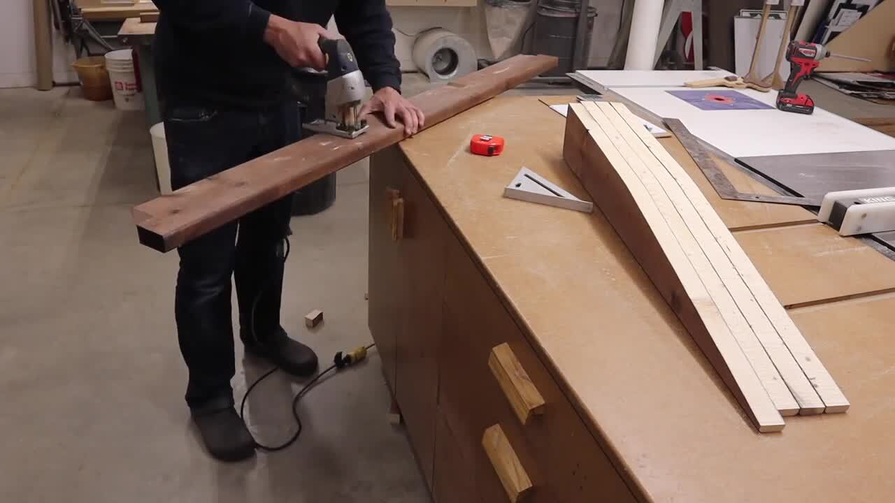 Guy Builds DIY Arched Ramp for Wooden Hut | Jukin Licensing