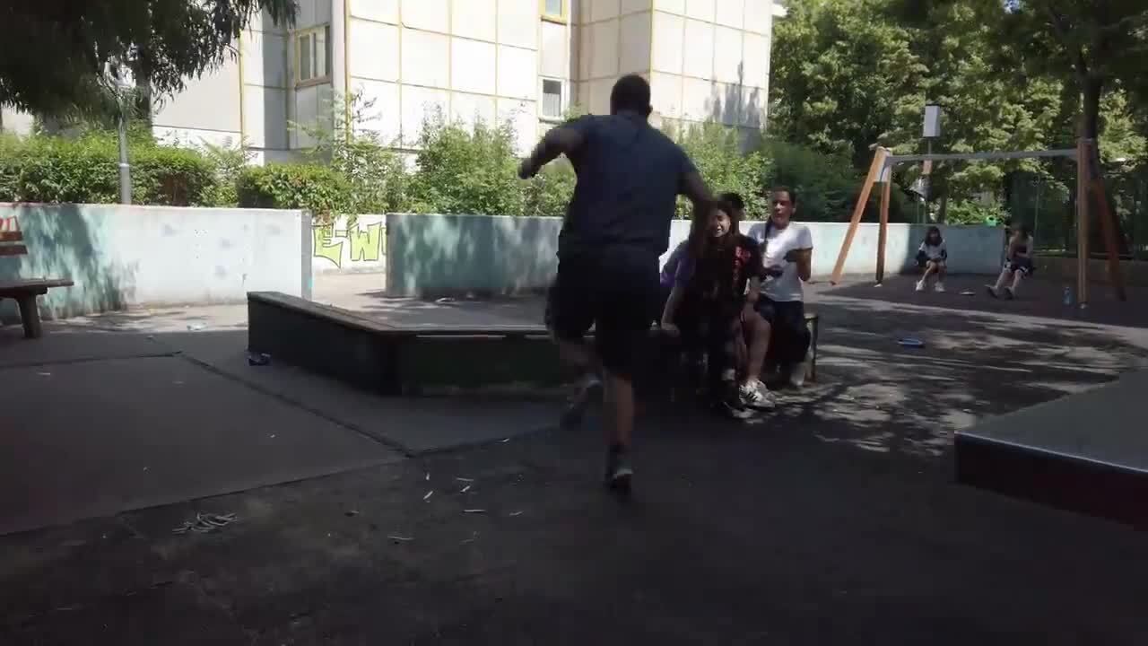 Man Performs Continuous Flip and Jump Tricks | Jukin Licensing