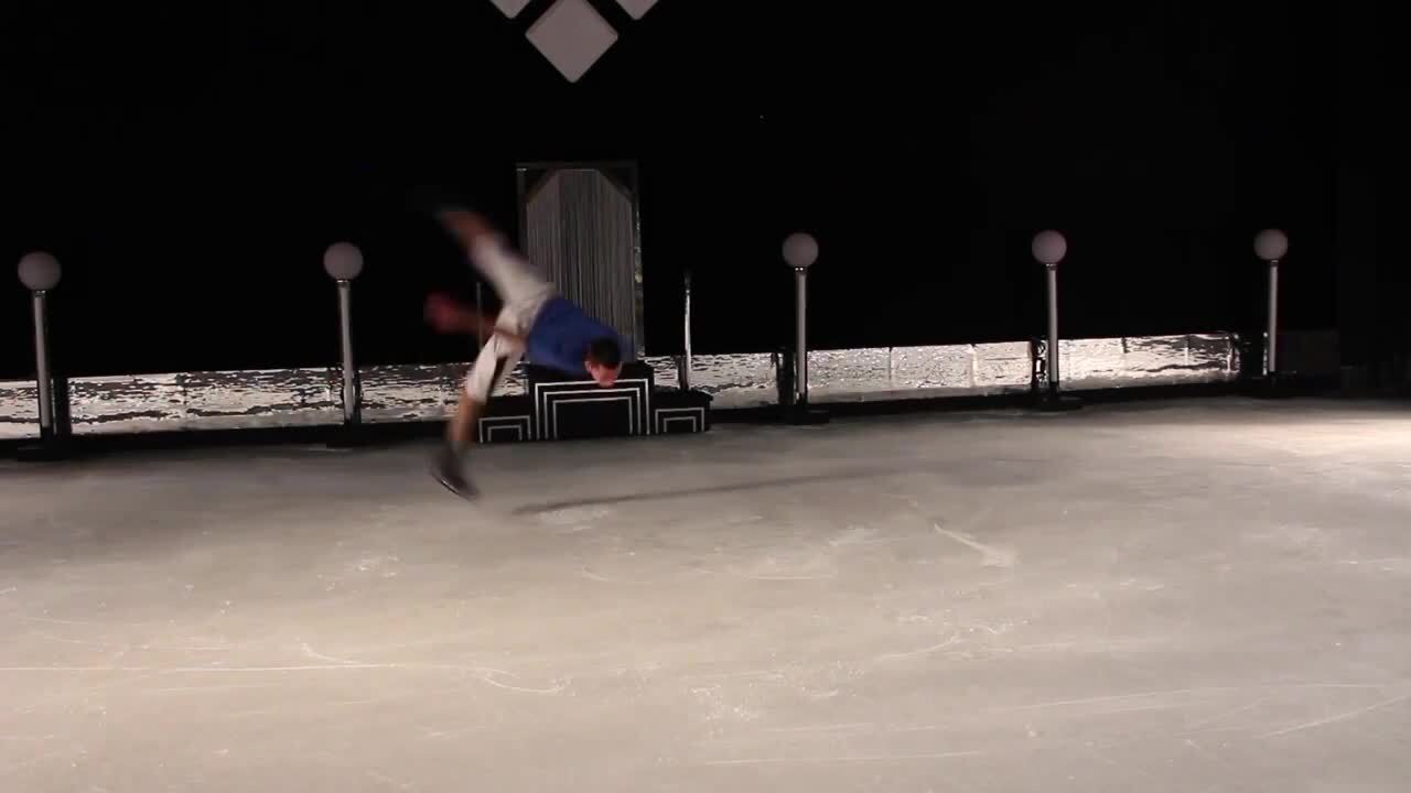 Figure Skater Backflips on the Ice | Jukin Licensing