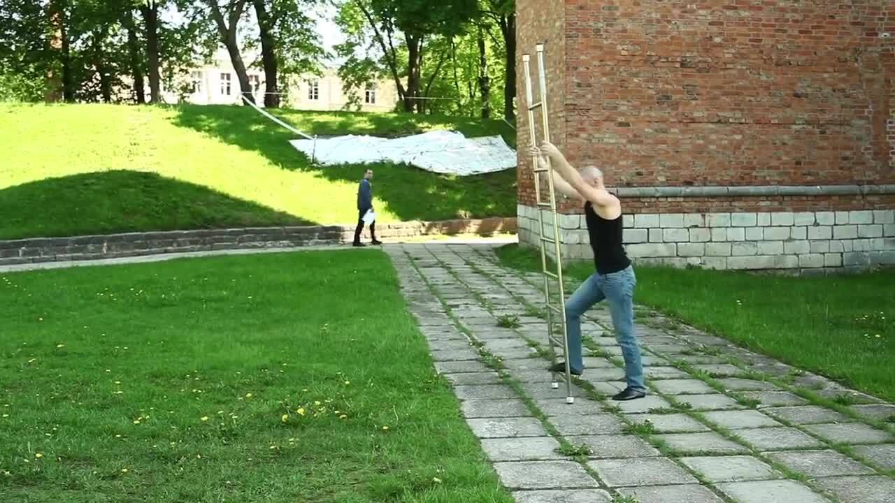 Amazing Acrobatic Ladder Trick | Jukin Licensing