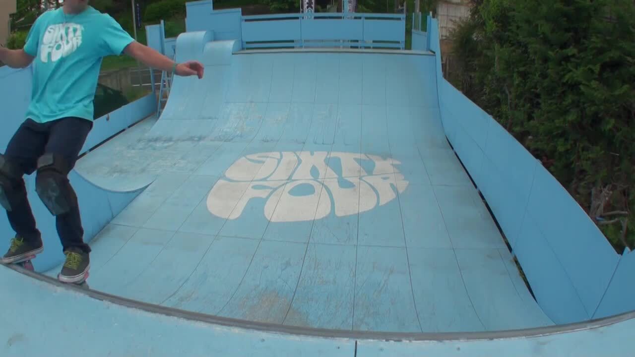 Tricks on a Halfpipe Using Freeskates | Jukin Licensing