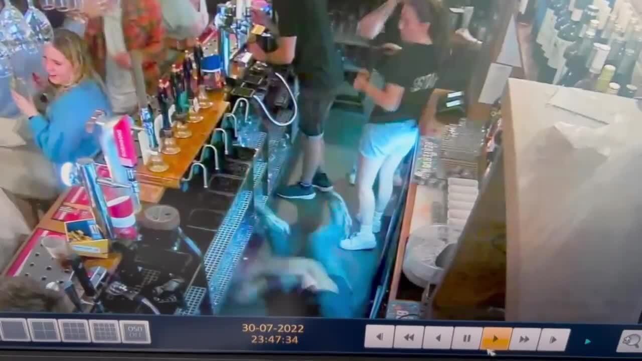 Bartender Slips and Falls While Dancing | Jukin Licensing