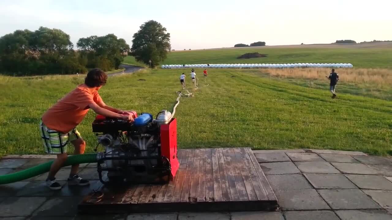 Firefighting Practice Hose Explosion | Jukin Licensing