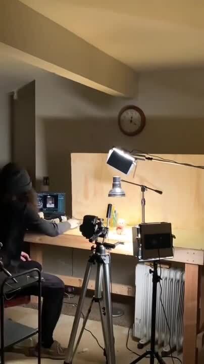 Behind the Scenes of a Scary Stop Motion Animation Using a Teddy Bear ...