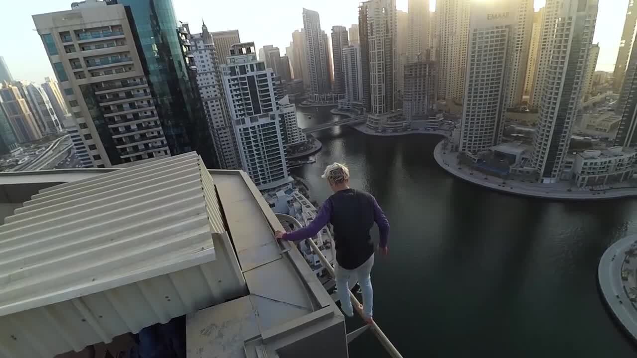 Man Performs Some High-Rise Stunts | Jukin Licensing