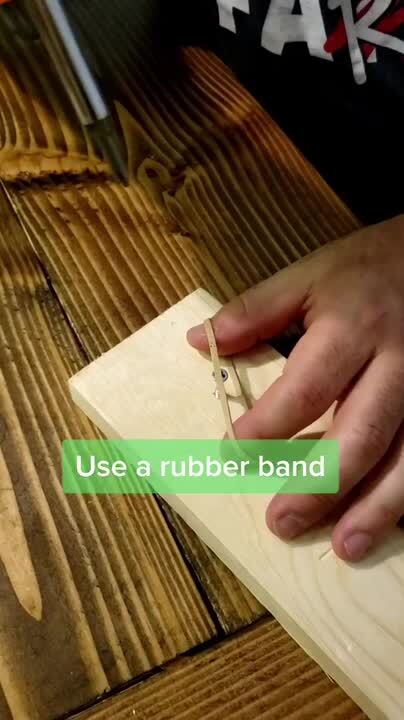 Man Shows Easy Hack to Remove Screw With Stripped Head | Jukin Licensing