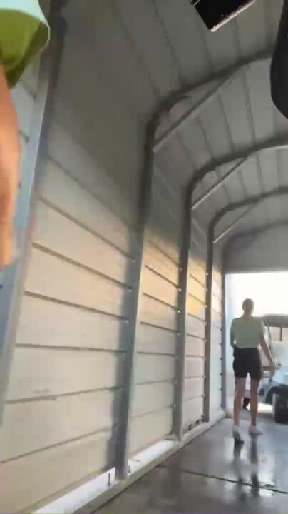 Two Coworkers Play Game of Russian Roulette With Hose Nozzle | Jukin ...