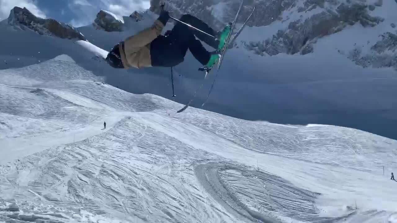 Man Fails Ski Backflip Attempt | Jukin Licensing