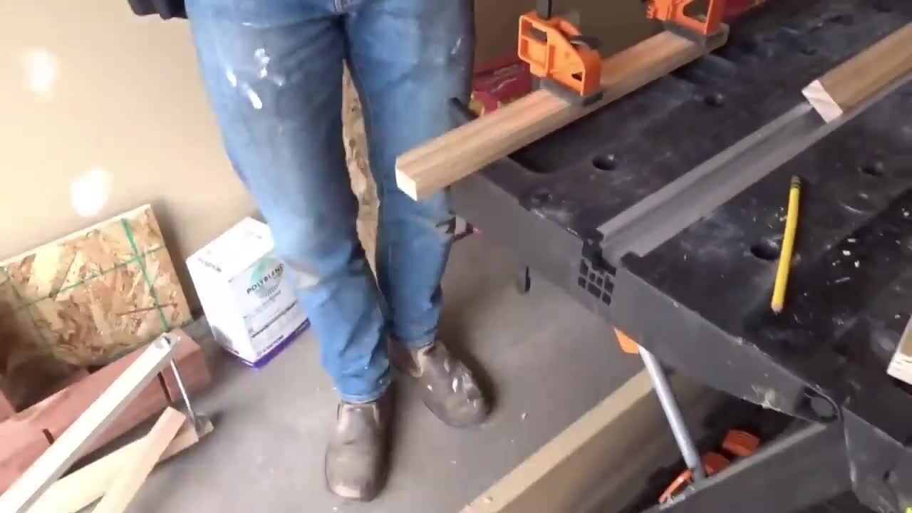 Guy Creates DIY Adjustable Weight Bench From Scratch | Jukin Licensing