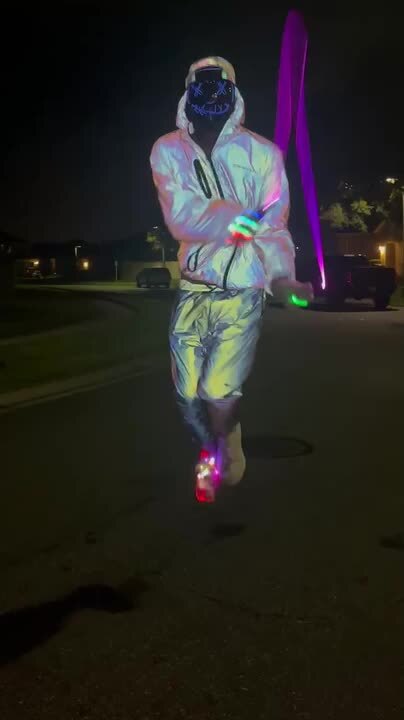 Guy Shows off Impressive Jump Rope Skills With Led Rope | Jukin Licensing