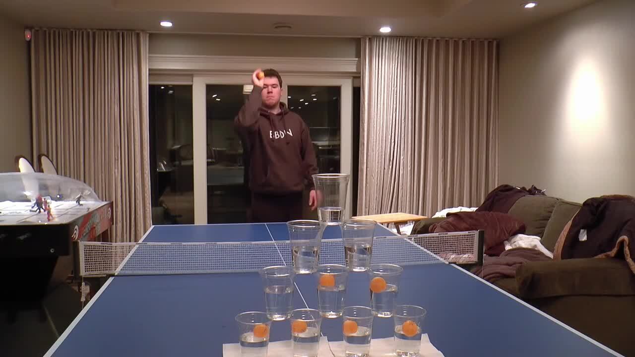 10 Cup Vertical Pyramid Shot | Jukin Licensing