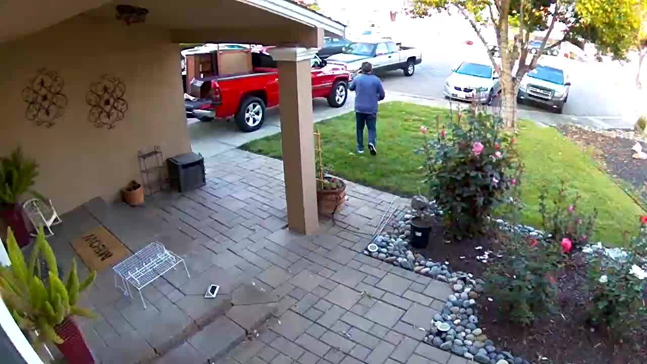 Woman Falls in Her Driveway After Tripping in Her Heels | Jukin Licensing