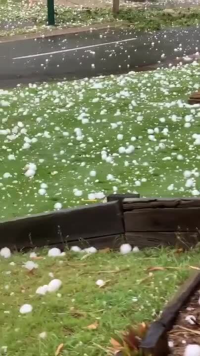 Huge Hail Smashes Right Through Roof | Jukin Licensing