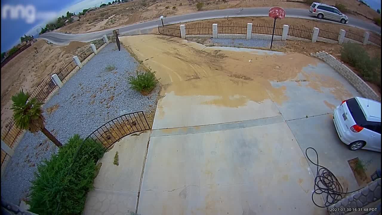 Security Camera Catches Hit-and-Run Crash Outside Home | Jukin Licensing