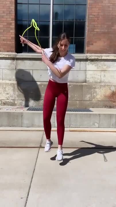 Professional Jump Roper Practicing Her Latest Choreography | Jukin ...