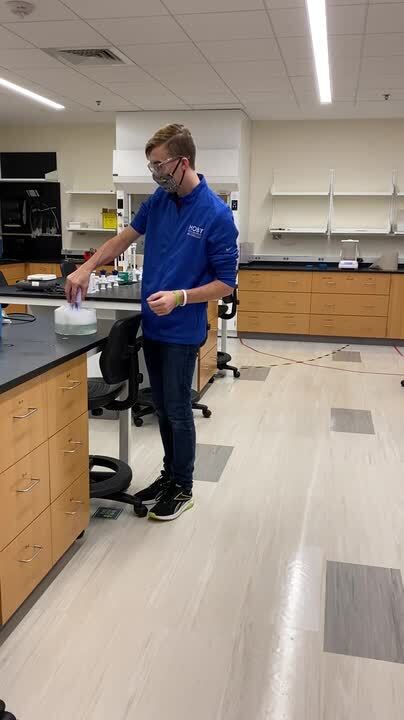 Professional Chemist Sets Butane Bubbles on Fire in His Hand | Jukin ...