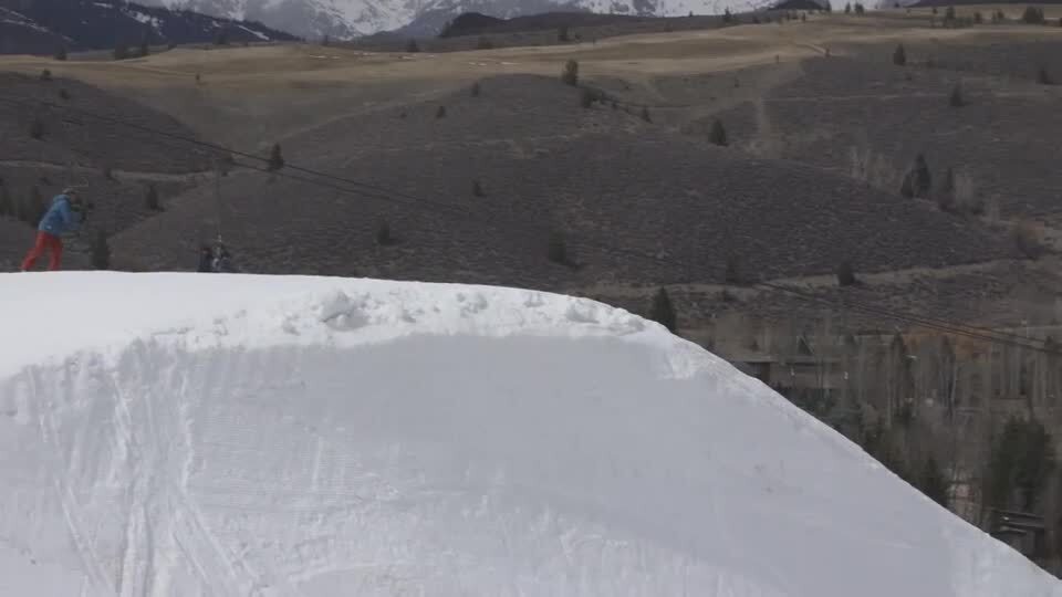 Guy Jumps Off Two Consecutive Ramps While Skiing | Jukin Licensing