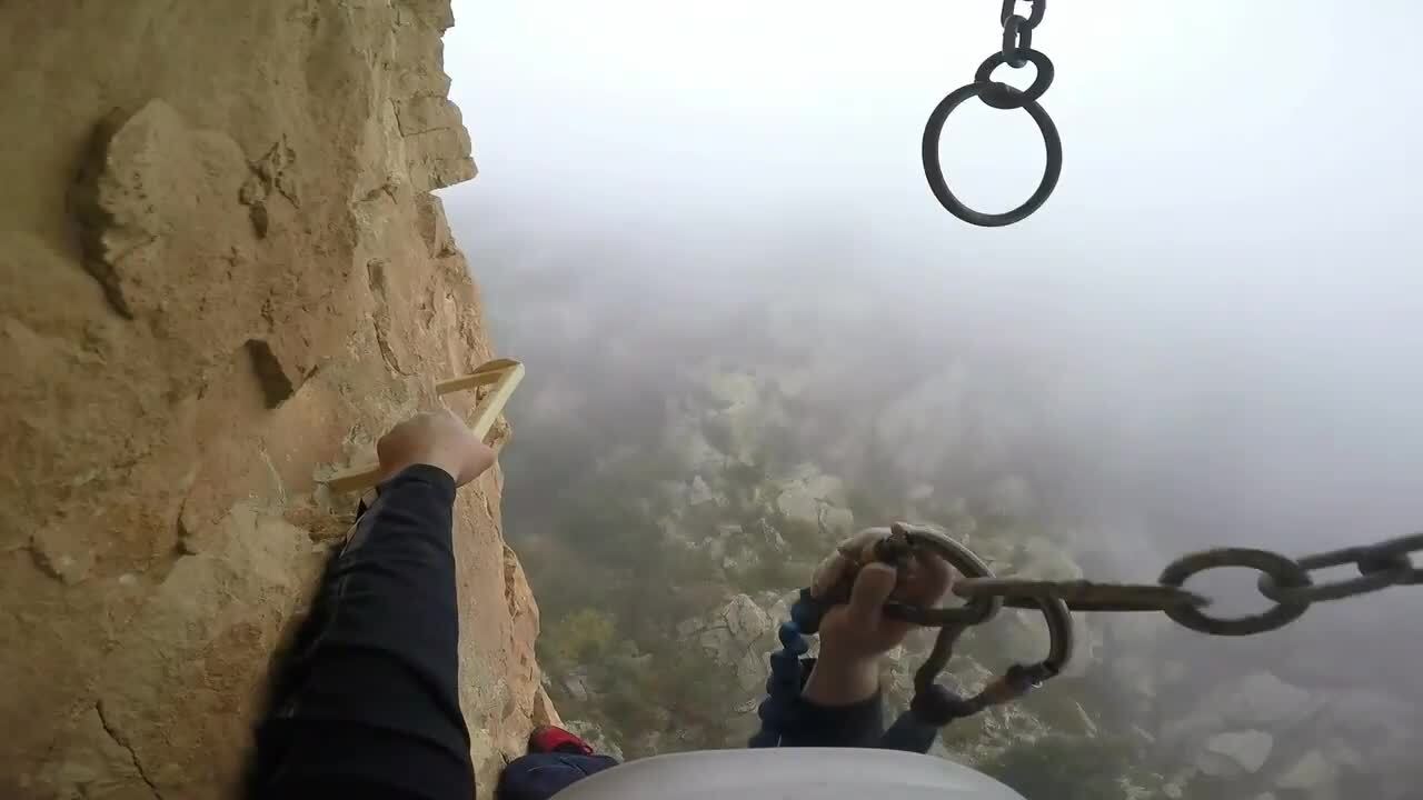 Epic Ascent Up Rock | Jukin Licensing