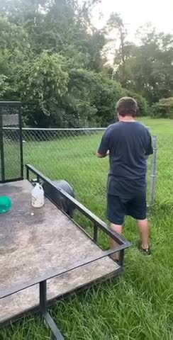 Guy Shakes Baking Soda in Bottle Causing It to Explode Near His Face | Jukin Licensing