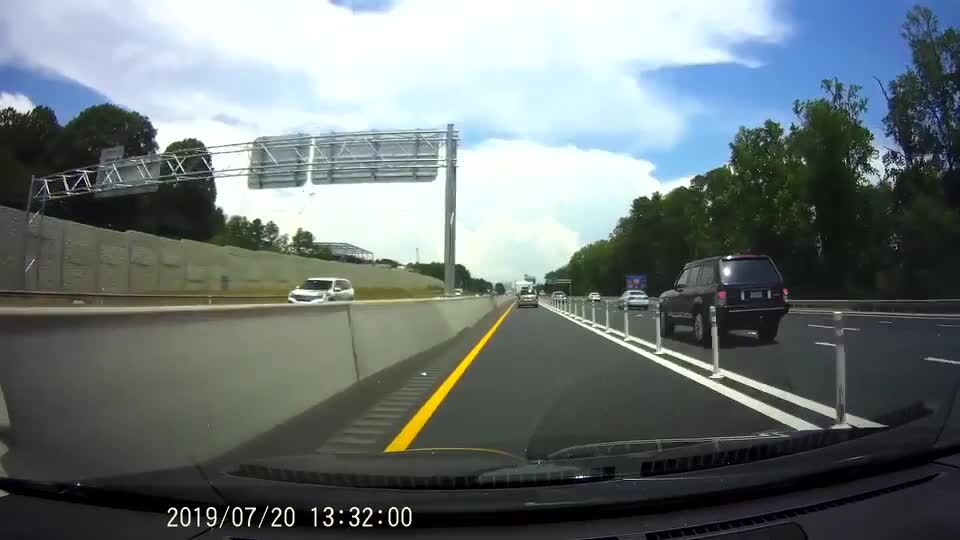 Car Goes Out of Control While Suddenly Exiting Lane | Jukin Licensing