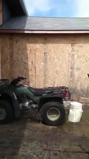 Gun Shot Causes 5 Gallon Bucket of Water to Explode | Jukin Licensing