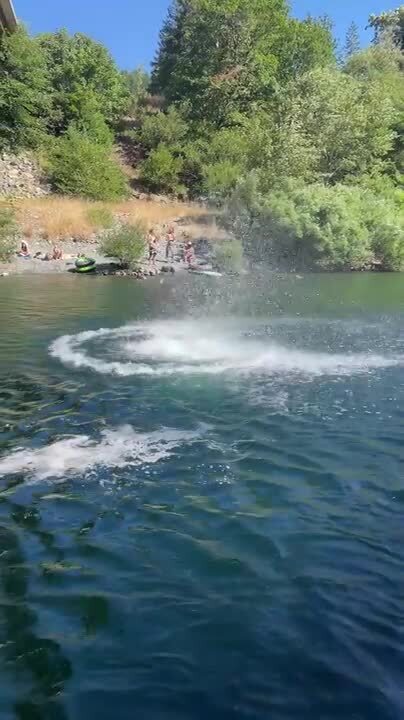 Guy Performs Gainer Jump from Top of 70 Feet High Bridge | Jukin Licensing