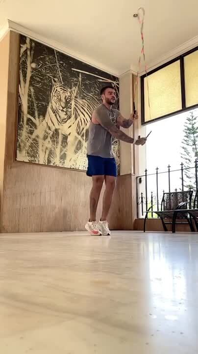 Man Performs Freestyle Rope Jumping | Jukin Licensing