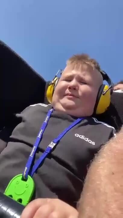 Autistic Boy Experiences Extreme Emotions During First Rollercoaster ...