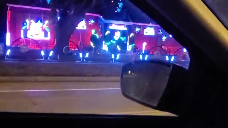 Neighbor Places Neon Light Sign Saying "Ditto" Next to Extravagantly ...