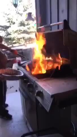 Mom Tries to Salvage Flaming Turkey From Grill | Jukin Licensing
