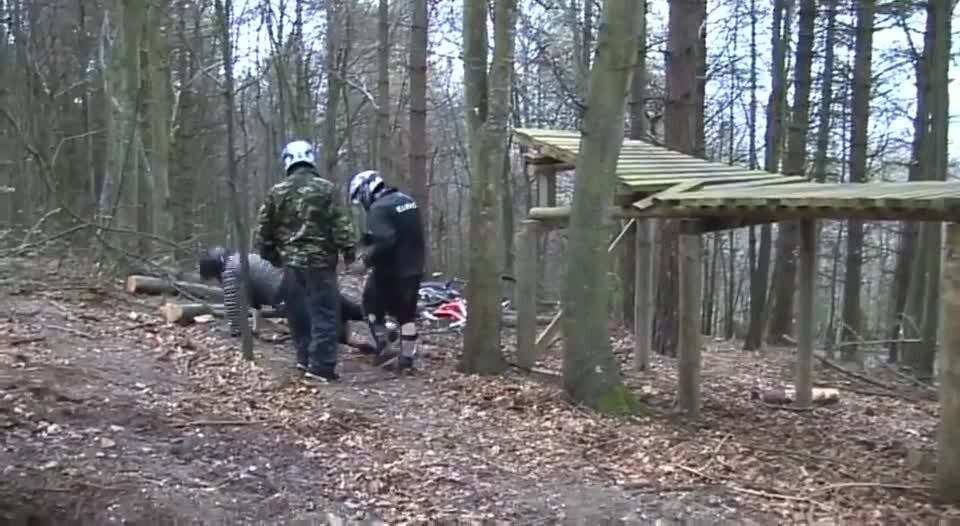 BMX Bridge Gap Jump Fail | Jukin Licensing