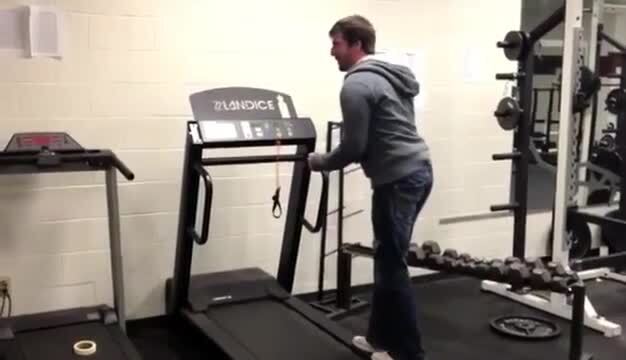 Man on Treadmill Fails Three Times | Jukin Licensing