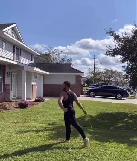 Baton Twirler Drops Baton and Escapes Injuries While Performing | Jukin ...