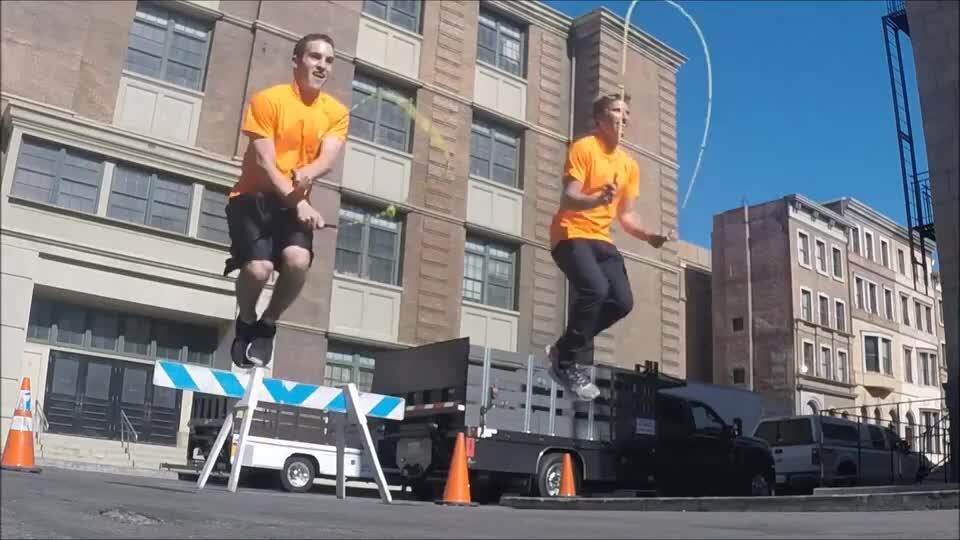 Group Performs Jump Rope Tricks | Jukin Licensing