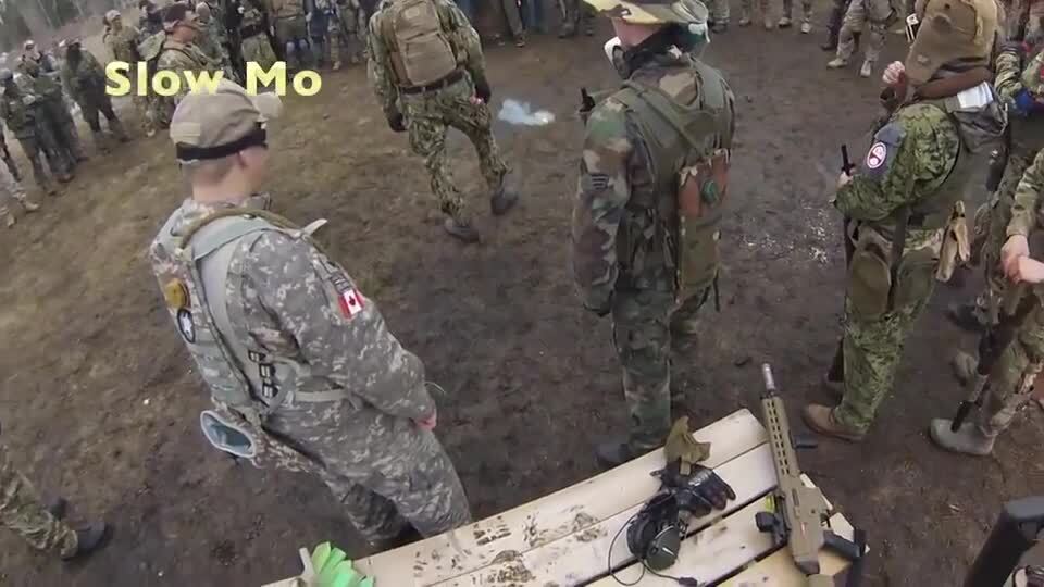 Exploding Airsoft Grenade Nutshot | Jukin Licensing