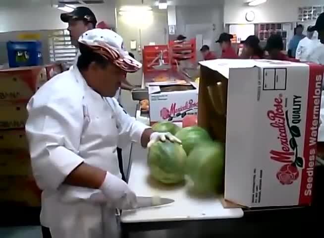 High Speed Watermelon Cutting | Jukin Licensing