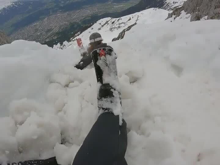 People Get Caught in Slush Avalanche Skiing Down Mountain in Austria ...